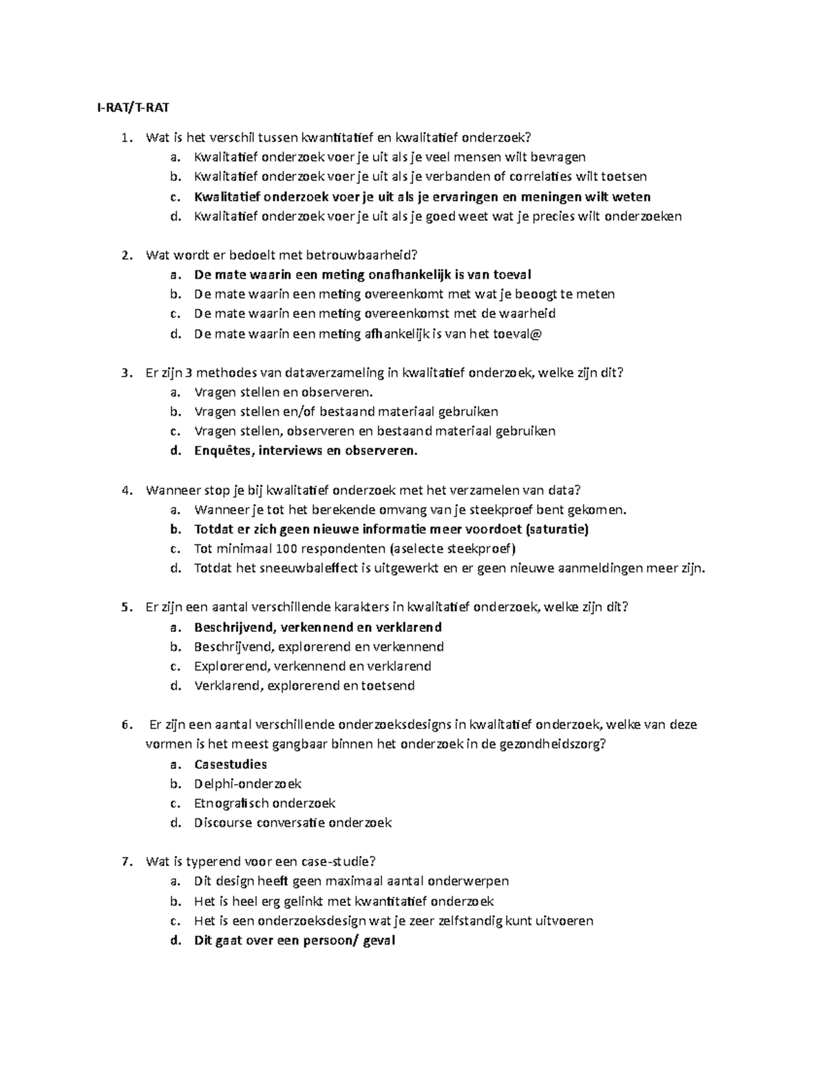 T-RAT Wk23 2020-2021: Antwoorden en Uitleg Kwalitatief Onderzoek ...