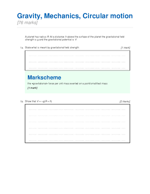 Projectile motion - Physics 12 Projectile Motion Worksheet 52 marks A ...