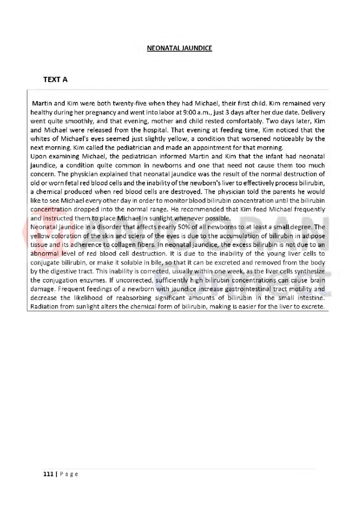 NEONATAL JAUndice: Understanding Causes, Effects, and Management - Studocu