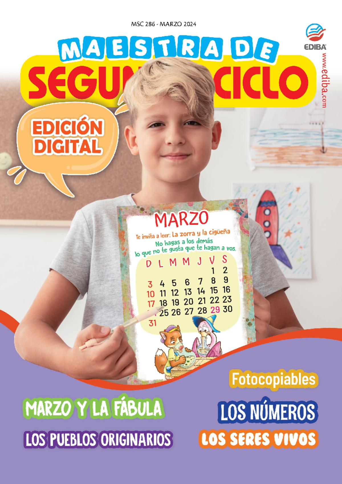 Marzo 2024 SC - MSC 286 - MARZO ©1998 Maestra Segundo Ciclo Editora ...