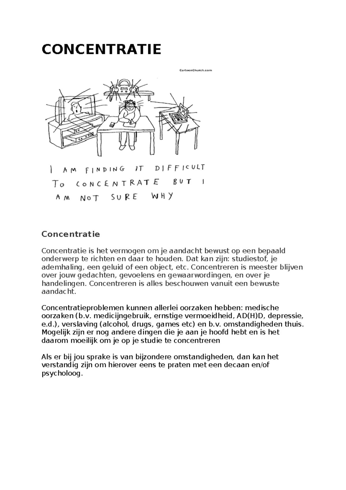 Studietips en Oefeningen voor Concentratie en Focus - Studeersnel