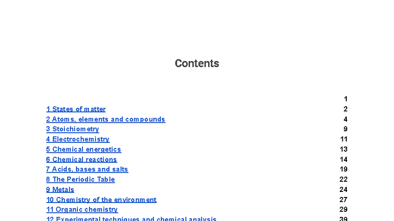 Chemistry Notes: States of Matter, Reactions & Periodic Table (CHEM101 ...