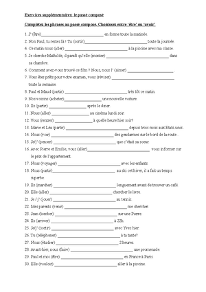 FR3 dossier des verbes 24-25 (1) - DOSSIER DES VERBES FRANÇAIS - 3 e ...