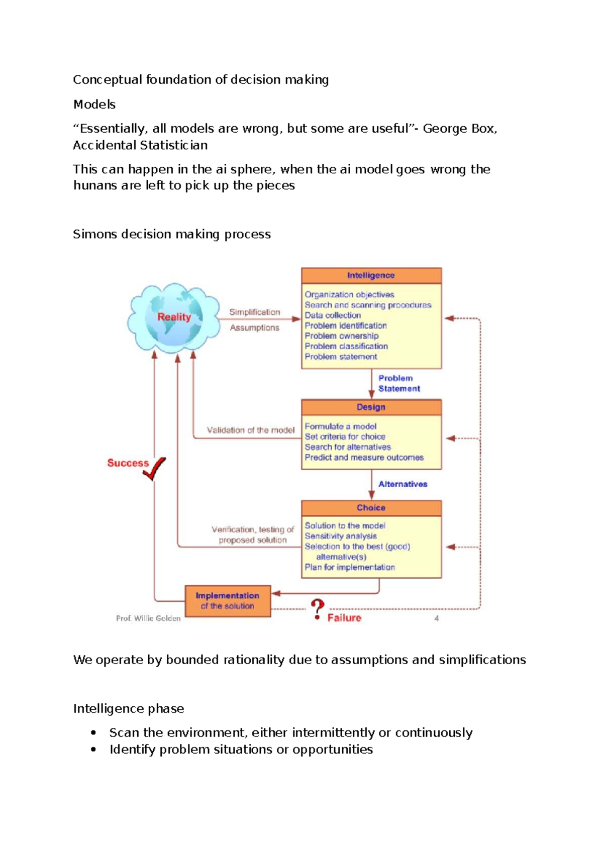 Algorithmic Decision Making: Foundations & Challenges in AI Models - Studocu