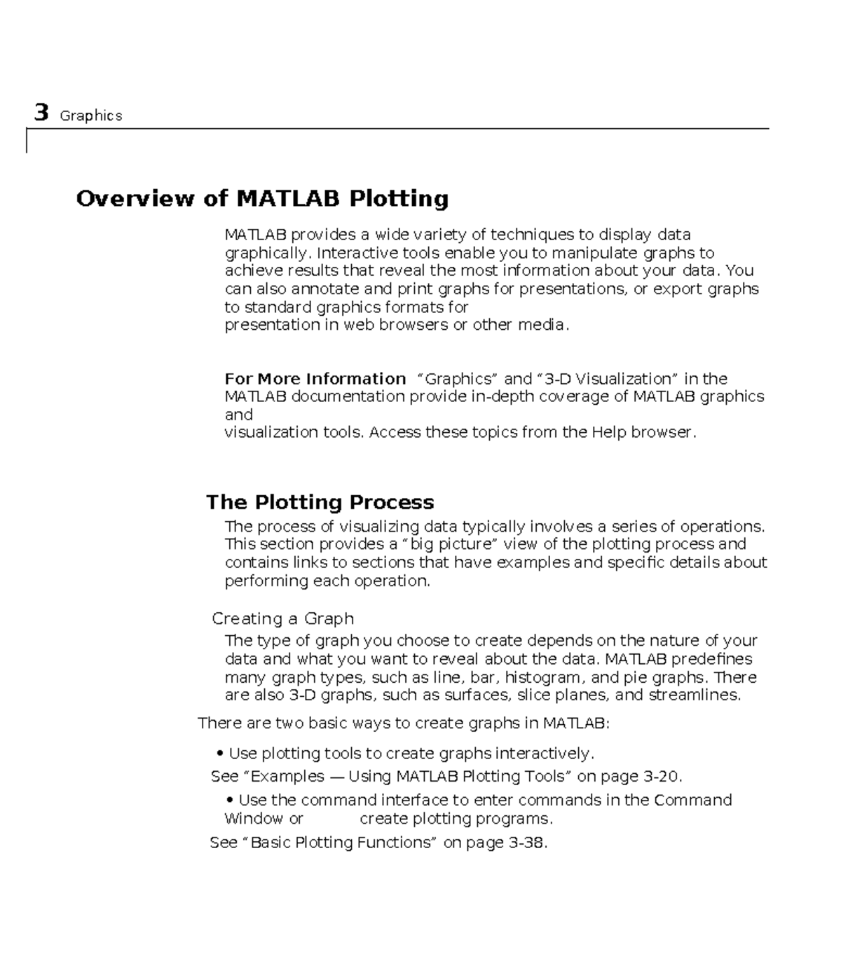 Overview of MATLAB Plotting Techniques (MATLAB 50) - Studocu