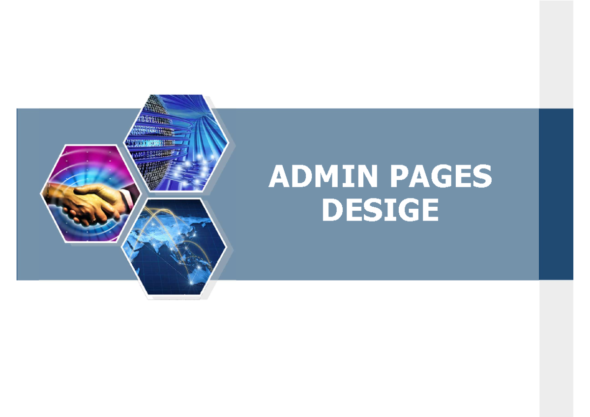 L09 - Admin Page Overview for Web Programming Course - Studocu