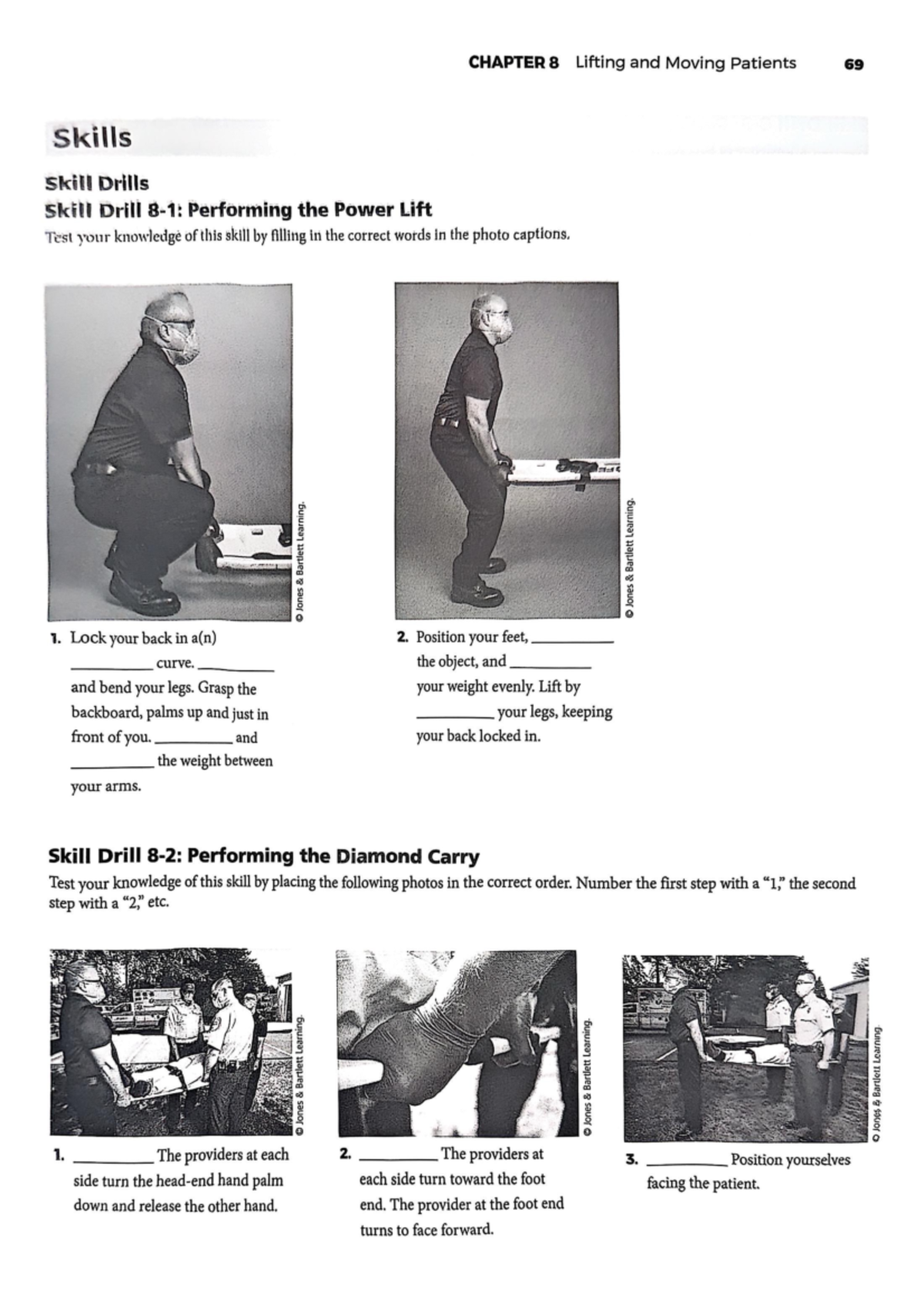 EMT Course (EMT 101): Study Guide for Patient Assessment & Lifting ...
