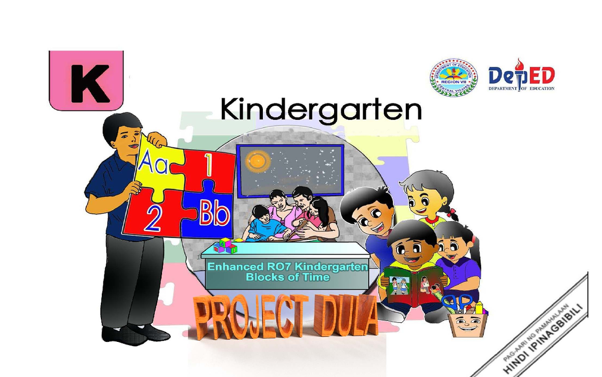 Kindergarten 1 Q2 Week 8: Blocks of Time Activities Guide - Studocu