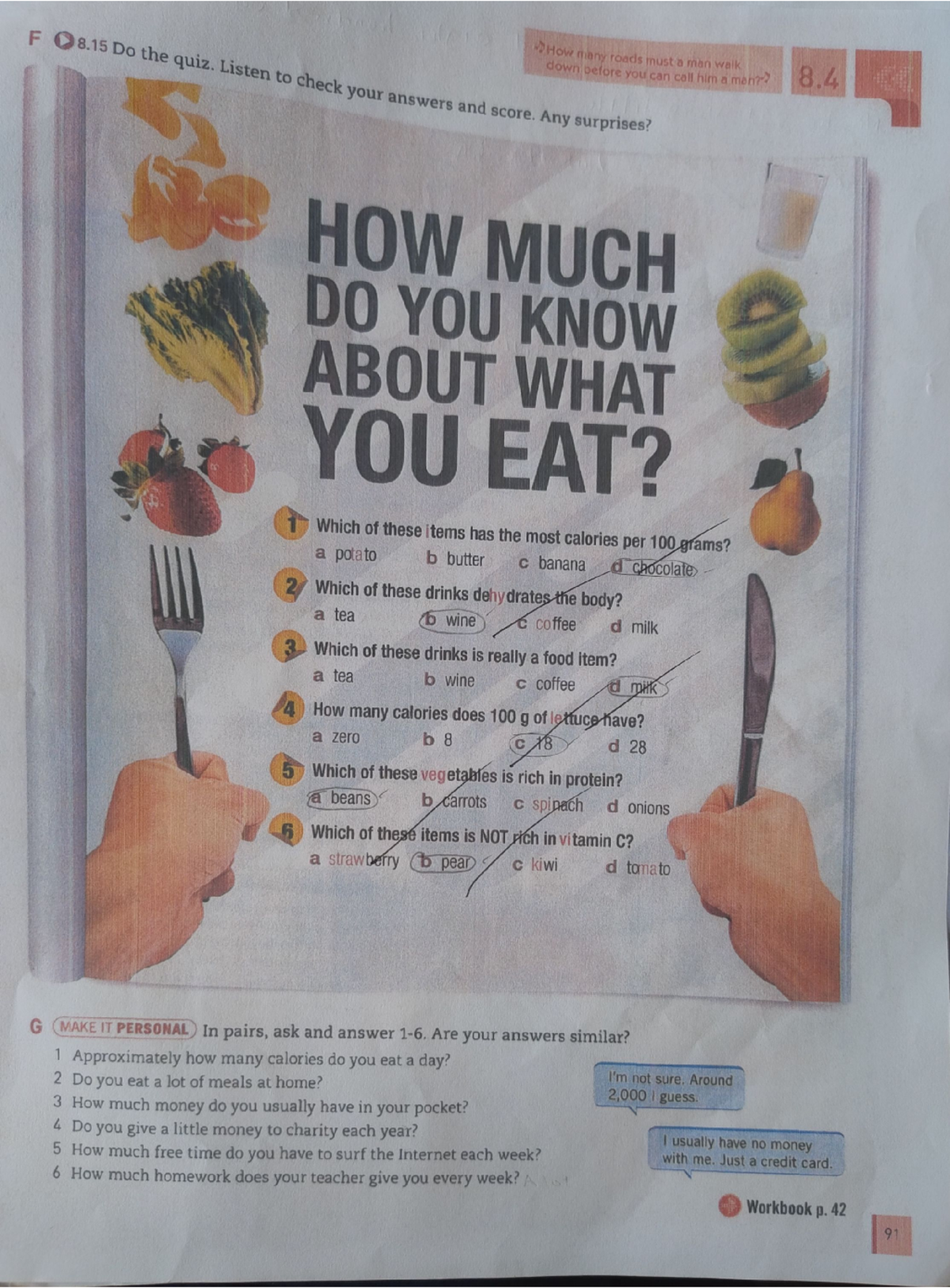 Actividad clase -1 - Jfkfk - How many roads must a man walk F C down ...