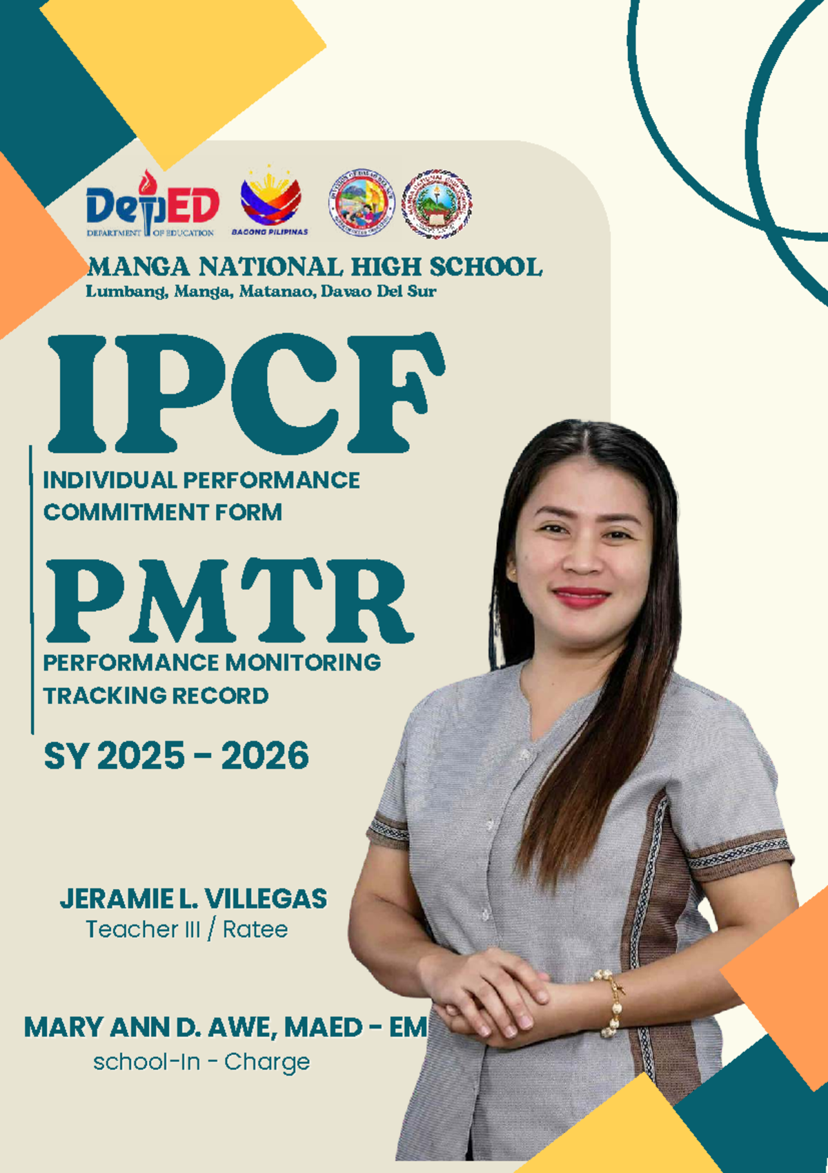 IPCF Performance Monitoring Records SY 2025-2026 - Manga National High ...