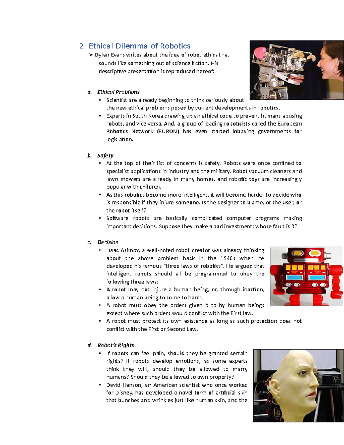 Science, Technology And Society. Module 6 - 2. Ethical Dilemma of ...