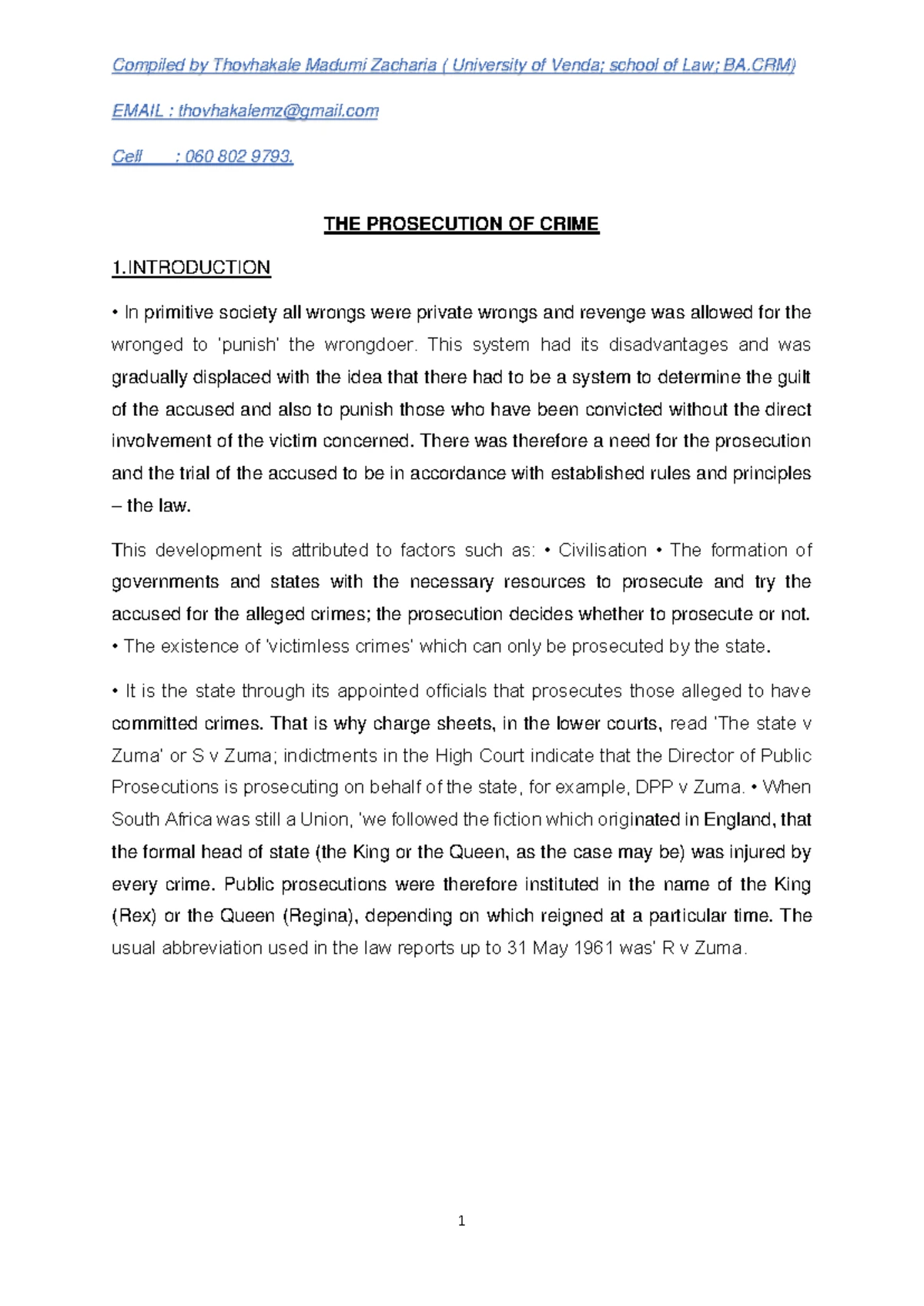 Recusal Application - RECUSAL APPLICATION IN THE ...