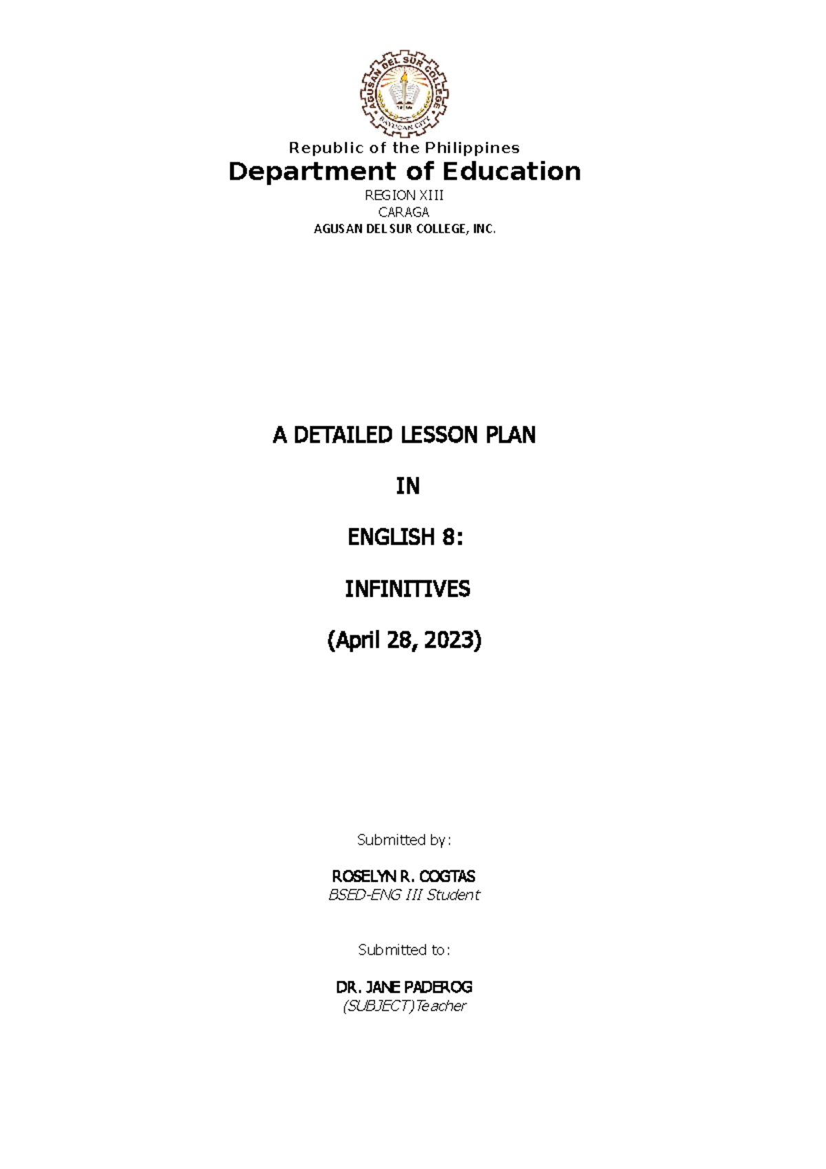 PDF-TG English-8 Unit-6 Lesson-3 Claim-and-Counterclaim - Claim and ...