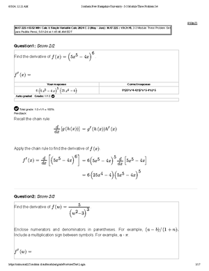 7-2 Module Seven Problem Set answers - [PRINT] MAT-225-J5329 22EW5 Calc I: Single-Variable Calc ...