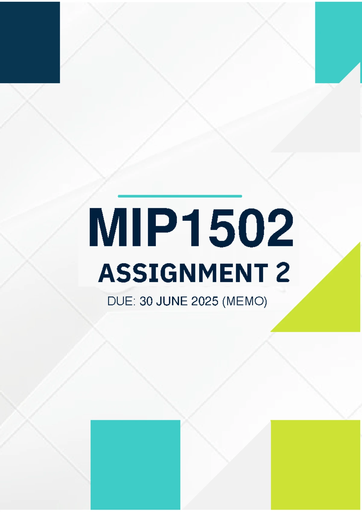 BTE2601 Assignment 2 Answers: Engaging Learners in 2025 - Studocu