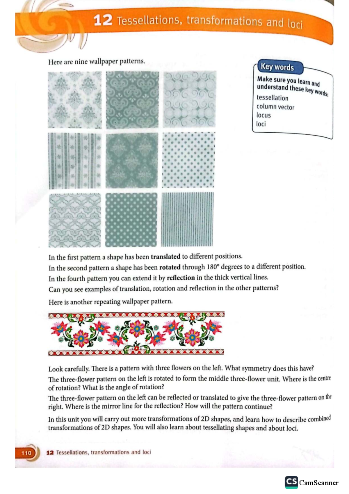 Tessellations, Transformations, and Loci: Understanding 2D Shapes (MATH ...