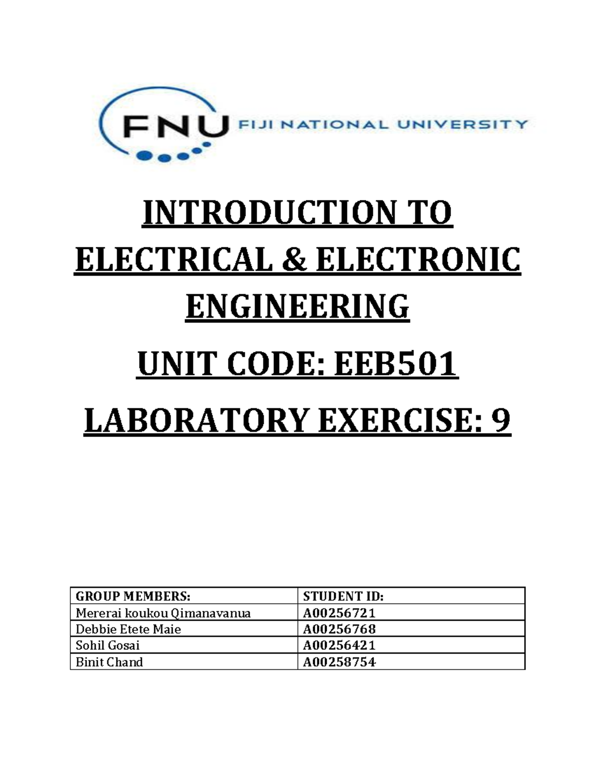 EEB501 Laboratory Exercise: Characteristics of Bipolar Transistors ...