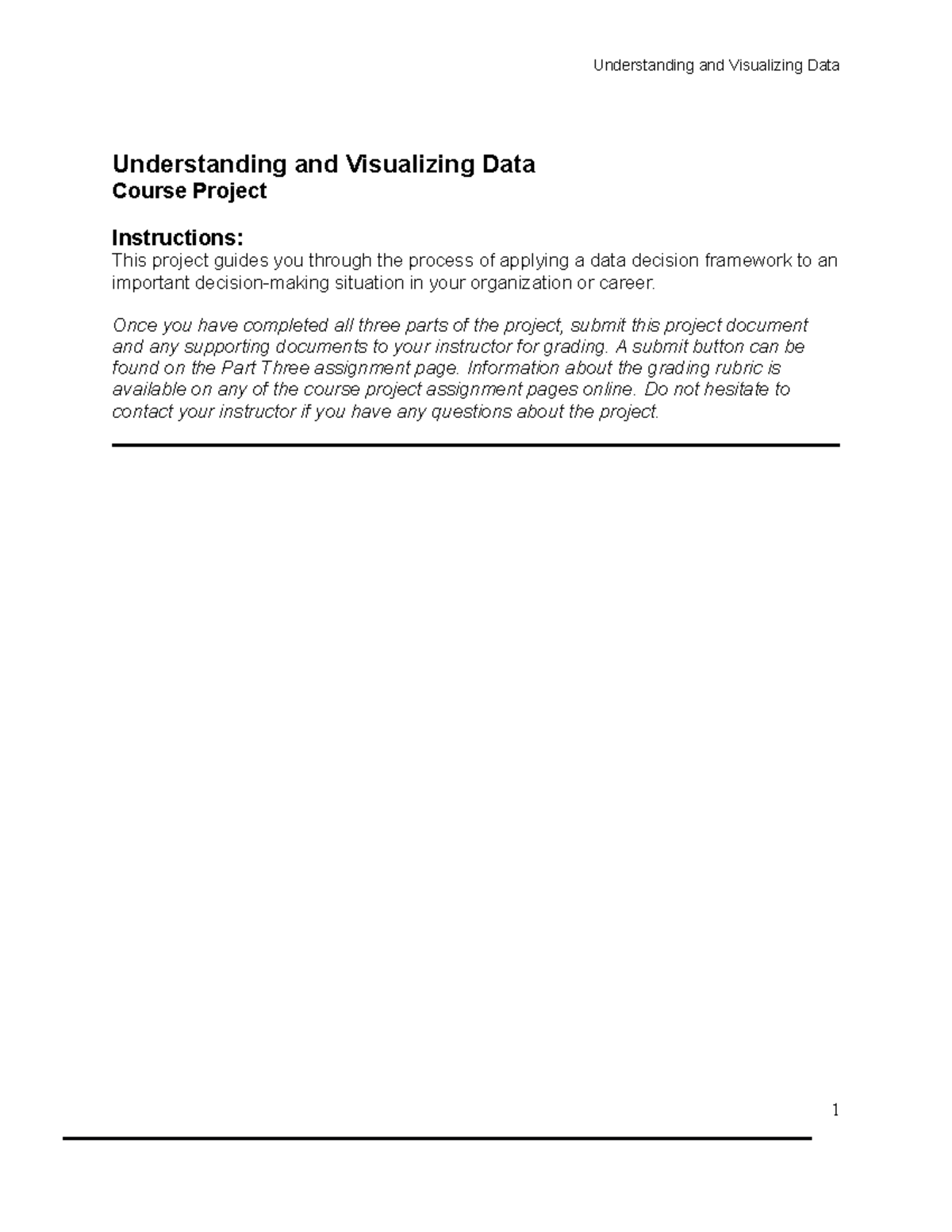 Data Project (Parts 1, 2, 3): Understanding & Visualizing Decision ...