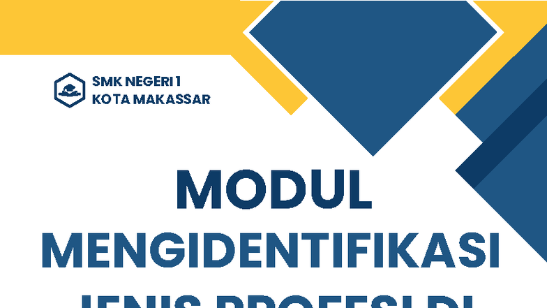 SMK NEGERI 1 KOTA MAKASSAR MODUL PROFESI DI BIDANG MPLB Tahun Ajaran ...