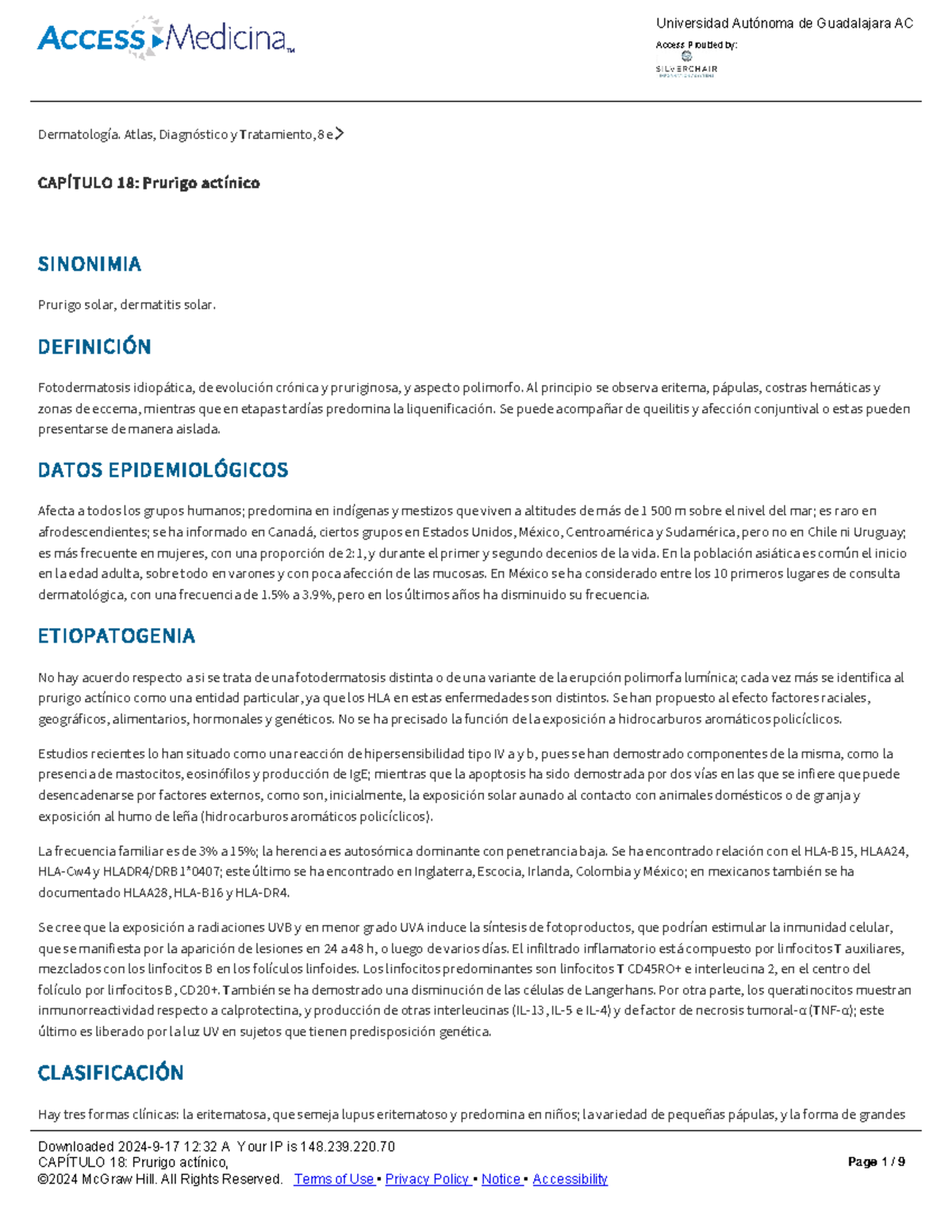CAPÍTULO 18: Prurigo Actínico en Dermatología - Diagnóstico y ...