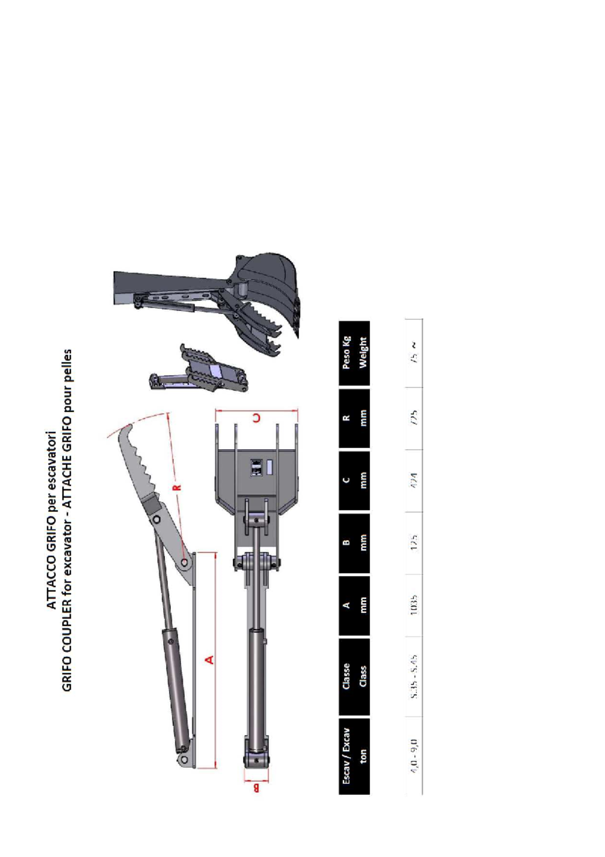 Pulgar Hidraulico Trasteel TECH - Mecánica de fluidos - SL 4 vy o GEOT ...