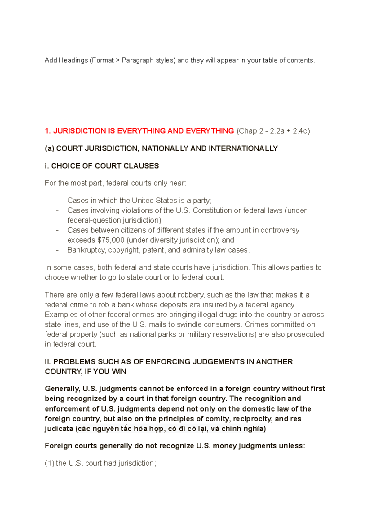 Review Business Law Knowledge for Final Examination Semester 3 Academic ...