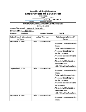 Esp 9 3rd quarter - Daily Lesson Plans (DLPs) Edukasyon sa Pagpapakatao ...