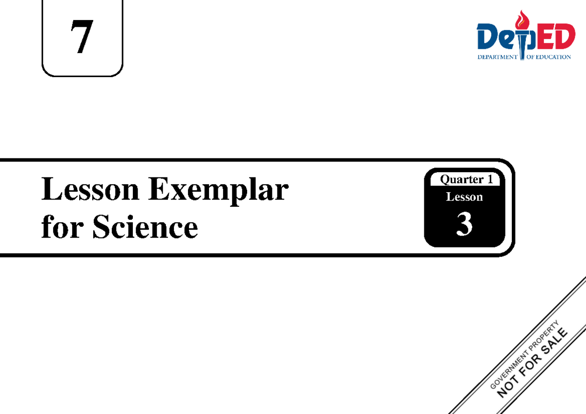 Q1 LE Science 7 Lesson 3: States of Matter & Phase Changes - Studocu