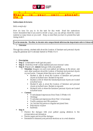 Week 12 Assignment: Daily Routines Discussion - LEYNER TA4 - Studocu