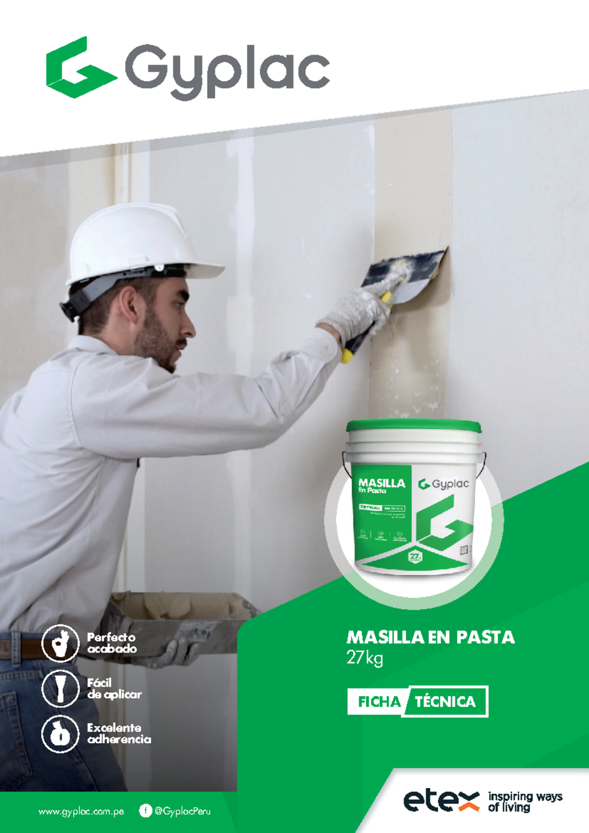 8. Masilla Gyplac - Características de materiales de tabiquería drywall ...