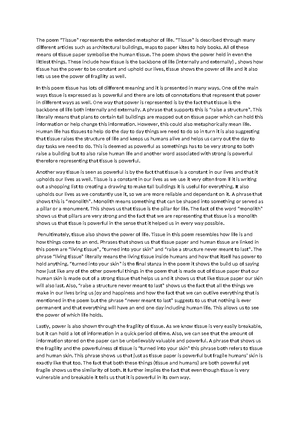 OCR GCSE Poetry Guide - Analysis of most poems in the anthology of ...