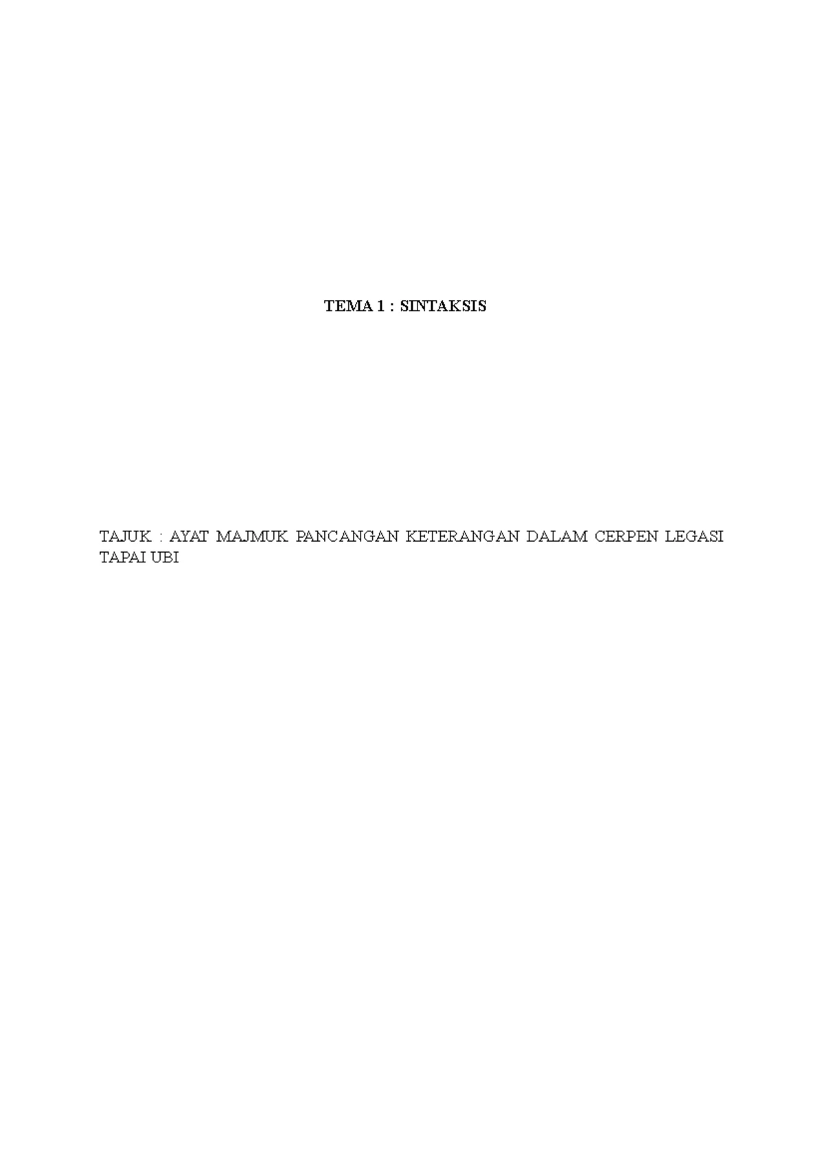 9. BM Sem 3 - Kesantunan Berbahasa - – Kesantunan Berbahasa Bahasa Melayu STPM Kertas 3 (910/3 ...