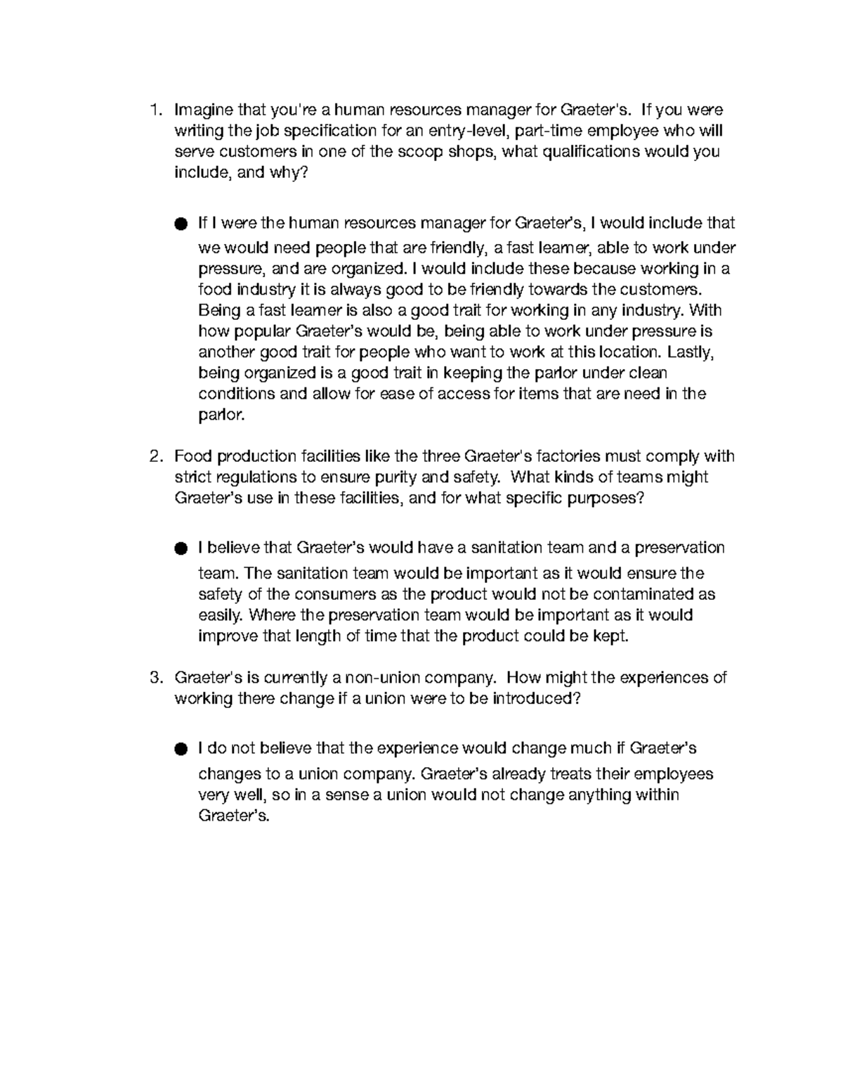 Module 4 Case Study - Homework - Imagine that you're a human resources ...