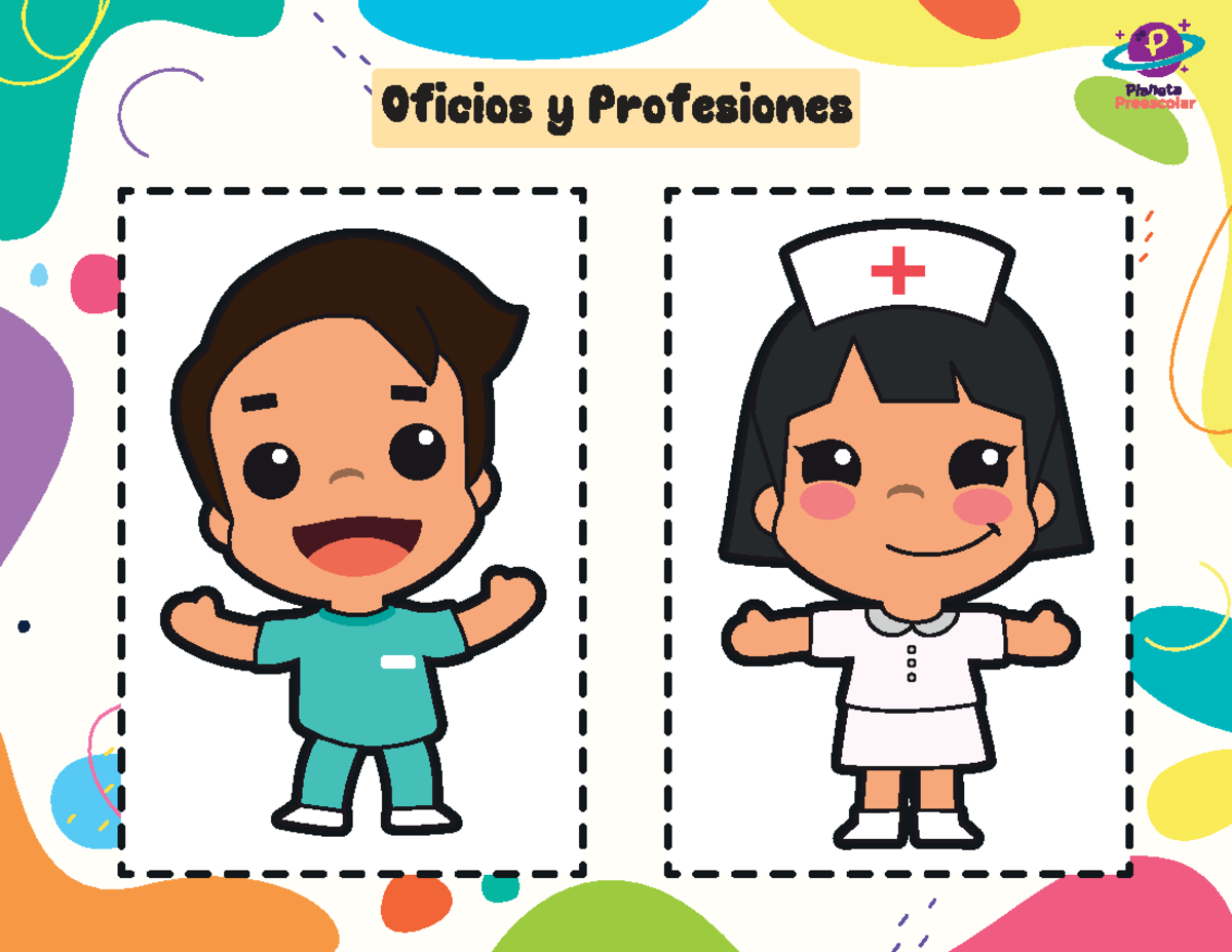 Tarjetas de Oficios y Profesiones - Parte 1 (Preesc) - Studocu