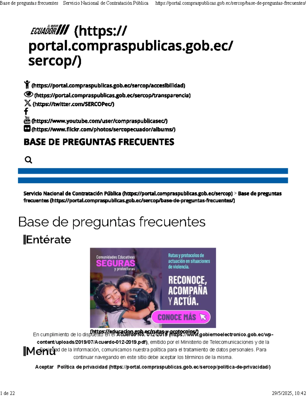 Preguntas y Ejercicios de Sercop - Examen de Certificación 2025 - Studocu