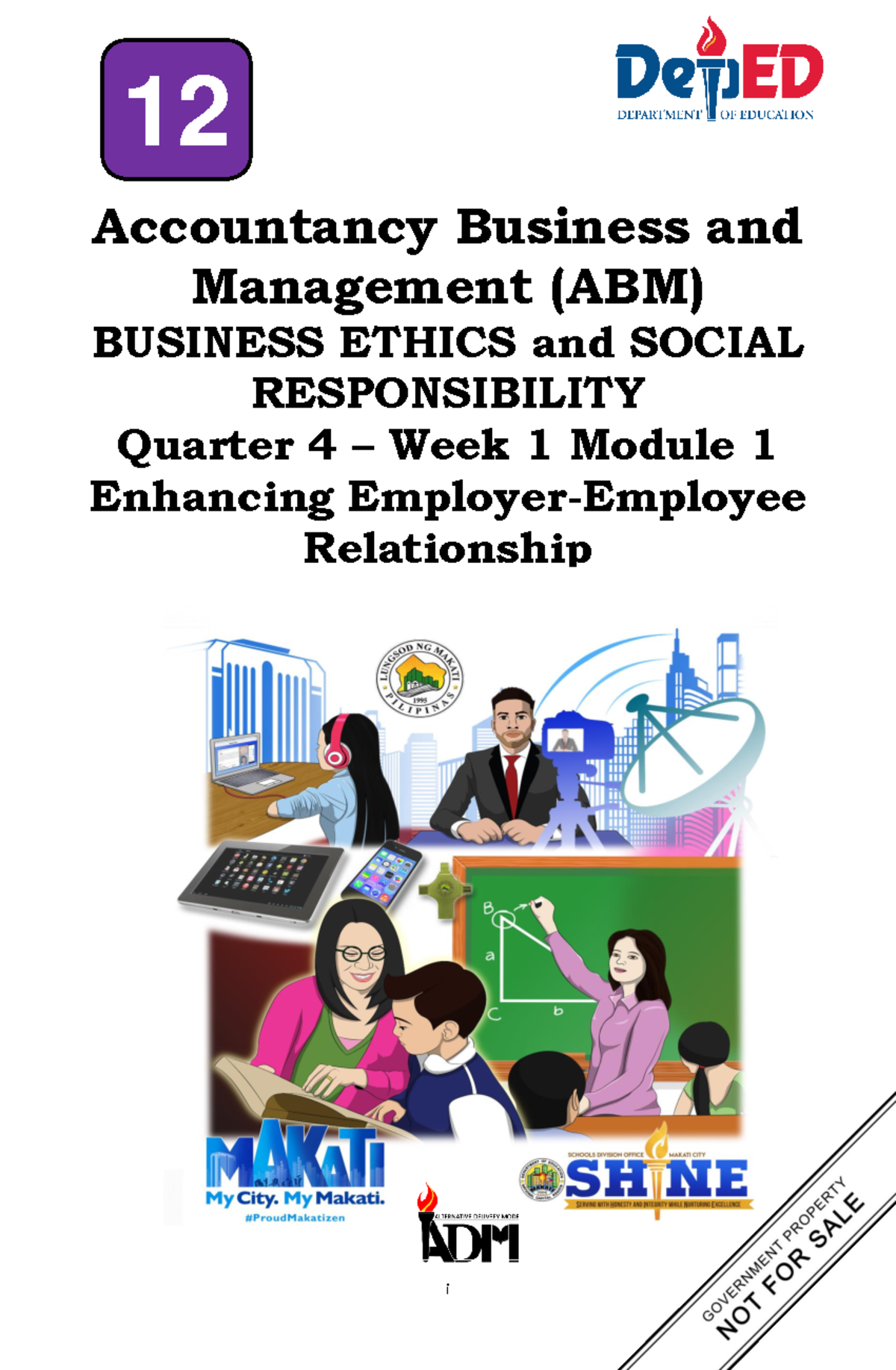 ABM 12 - Week 1 Module 1: Enhancing Employer-Employee Relationships ...