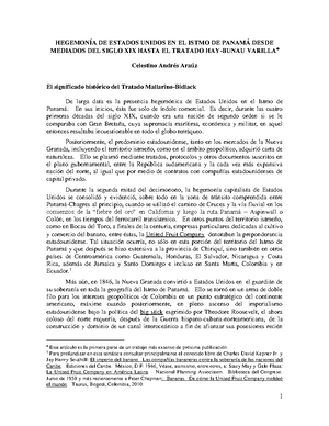 Resumen Del Tratado Clayton - El Tratado Clayton-Bulwer. El Tratado ...