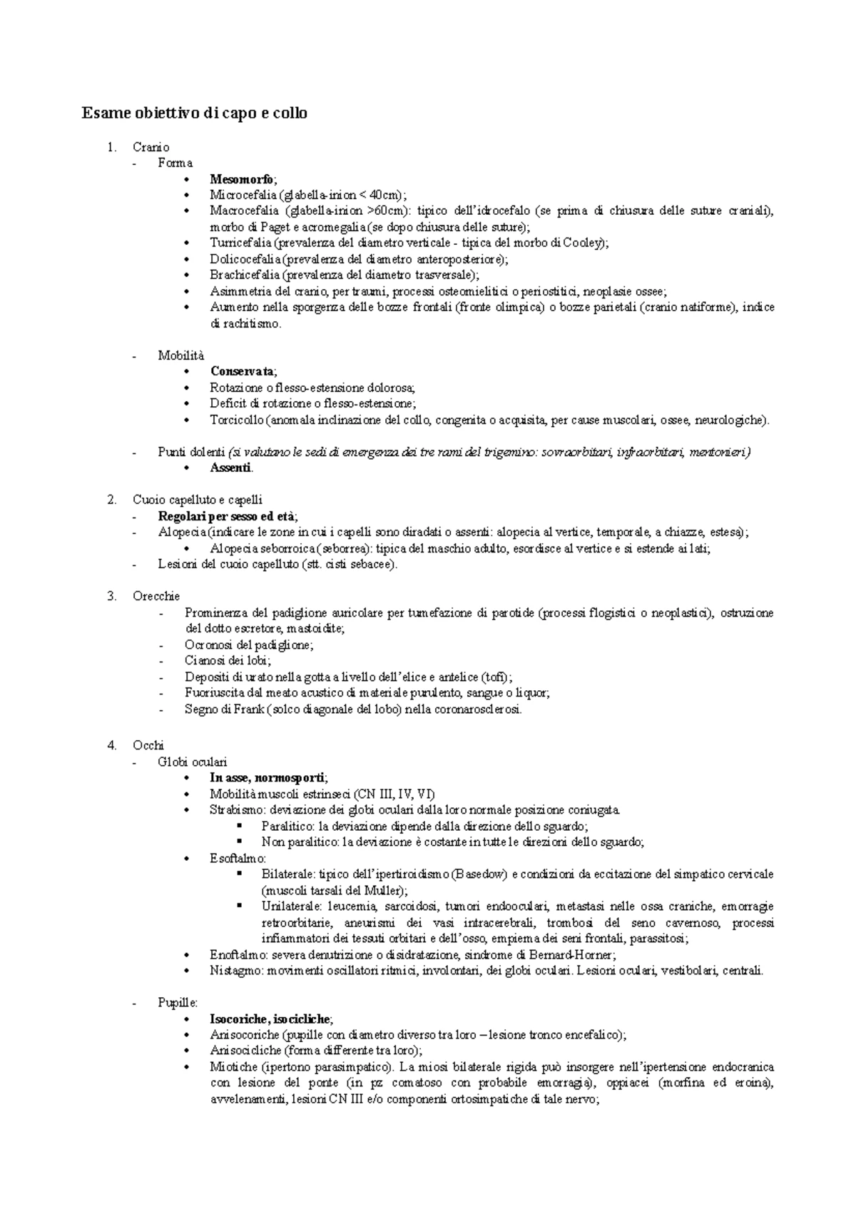 Esame obiettivo addome - Esame obiettivo dell’addome Ispezione: Si ...