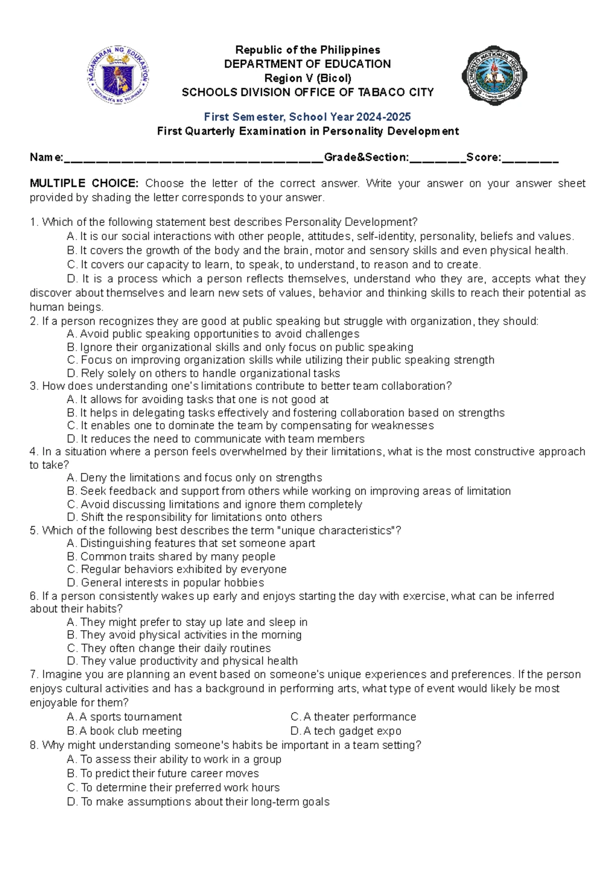 PAGBA 2025 Quarterly Seminar Invitation: Resilient Public Financial Management - Studocu