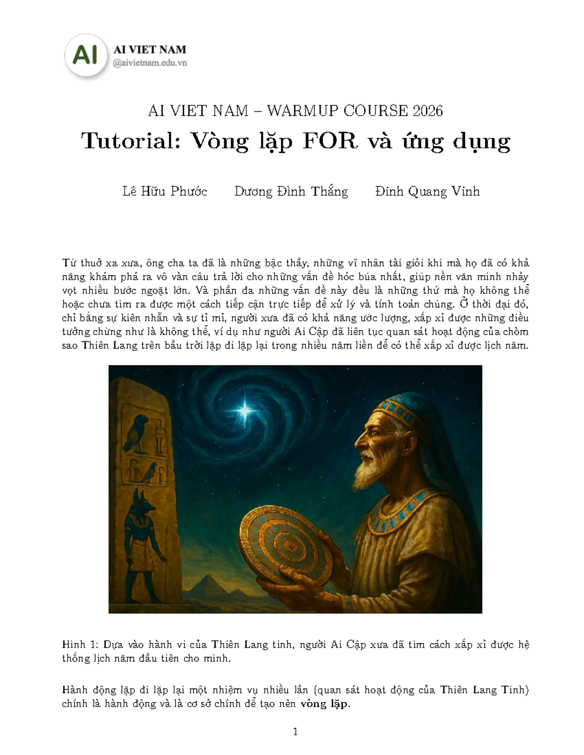 AI VIET NAM (AIO2026) Tutorial: Vòng lặp FOR và Ứng dụng trong Python ...