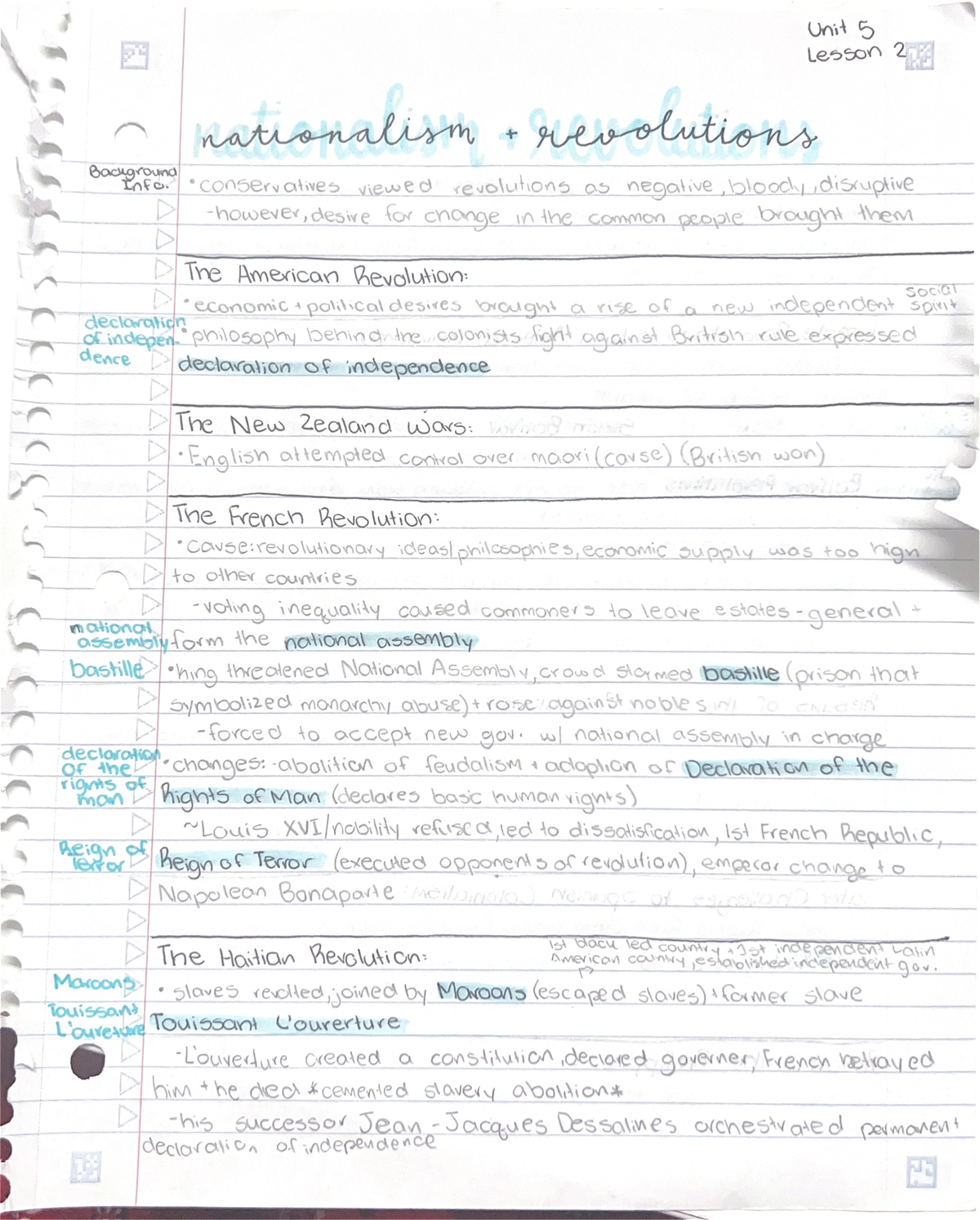Scanned Feb 27, 2025 at 11:17:05 PM - Unit 5 Lesson 2 K nationalism ...
