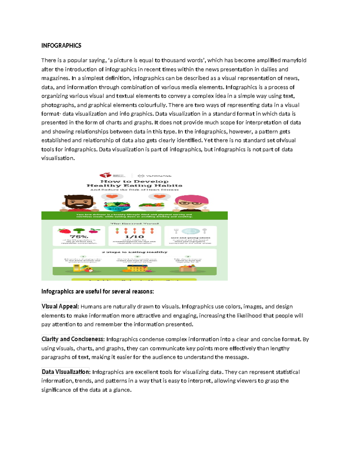 INFOGRAPHICS Unit 5 DS: Understanding Visual Data Representation - Studocu
