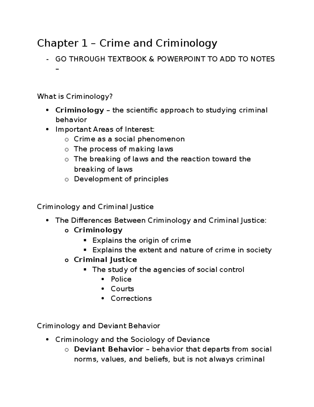Criminology Chapter 4 - Chapter 4: Rational Choice Theory Rational ...