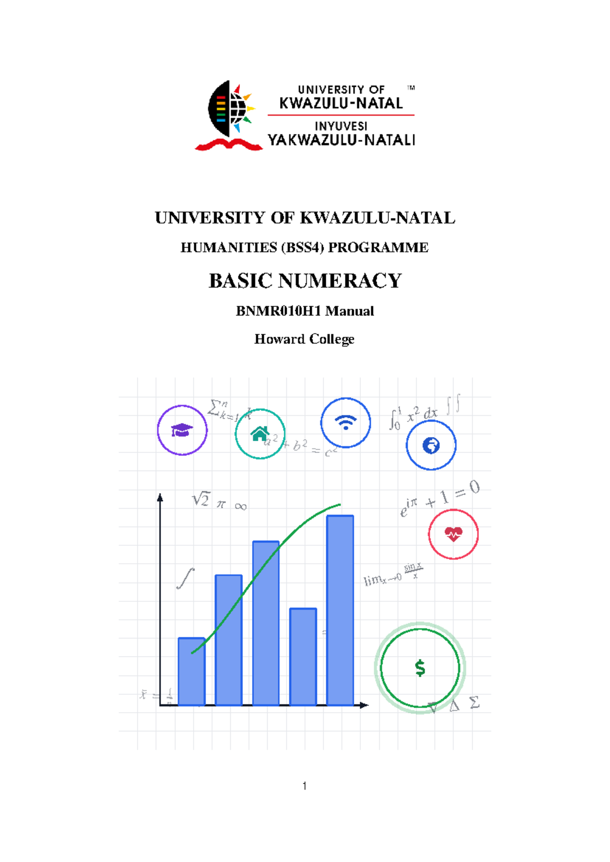 2026 BNMR010H1 Basic Numeracy Manual - Essential Skills Guide - Studocu