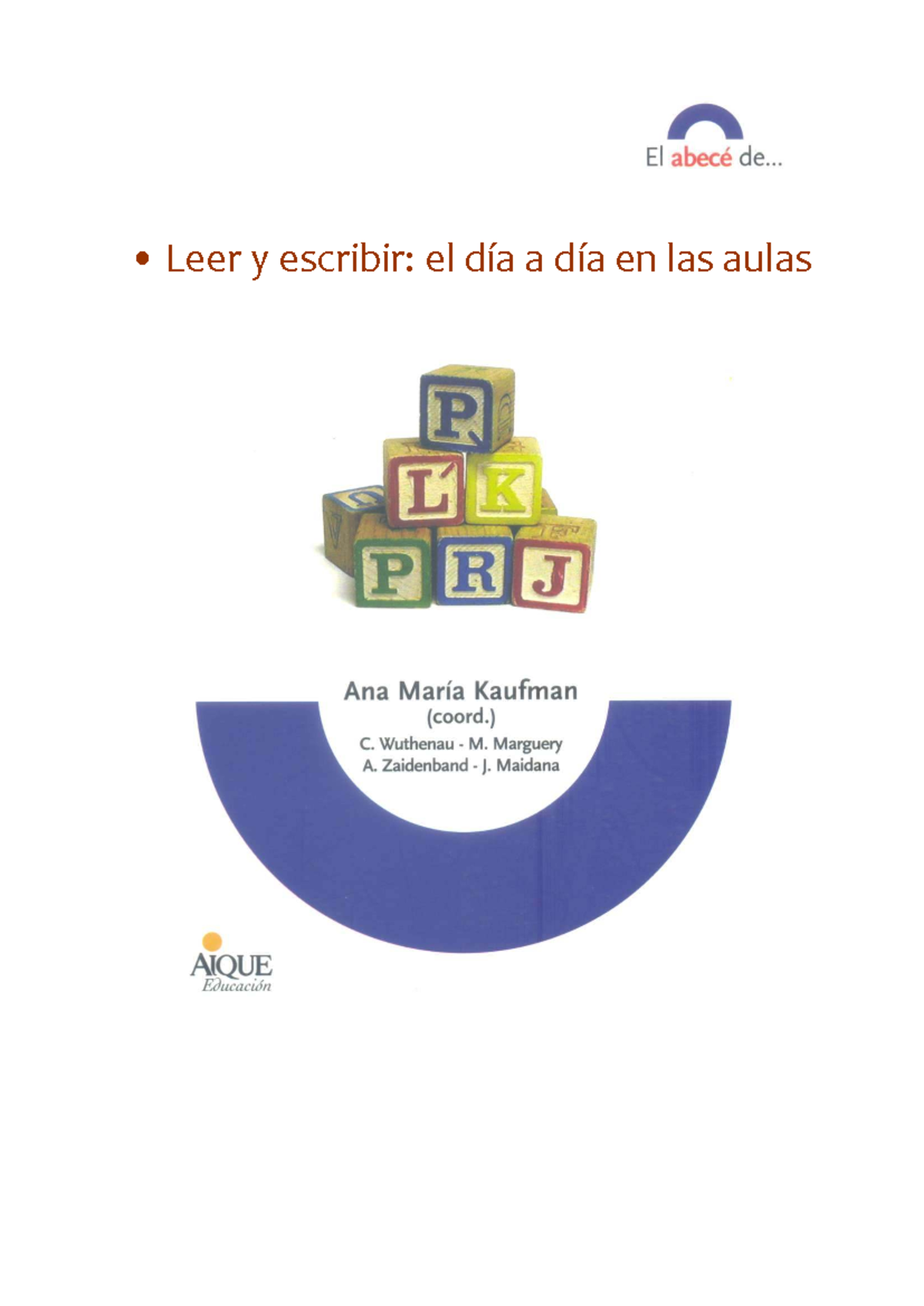 Prácticas de Lectura y Escritura en el Aula: Un Enfoque Didáctico - Studocu