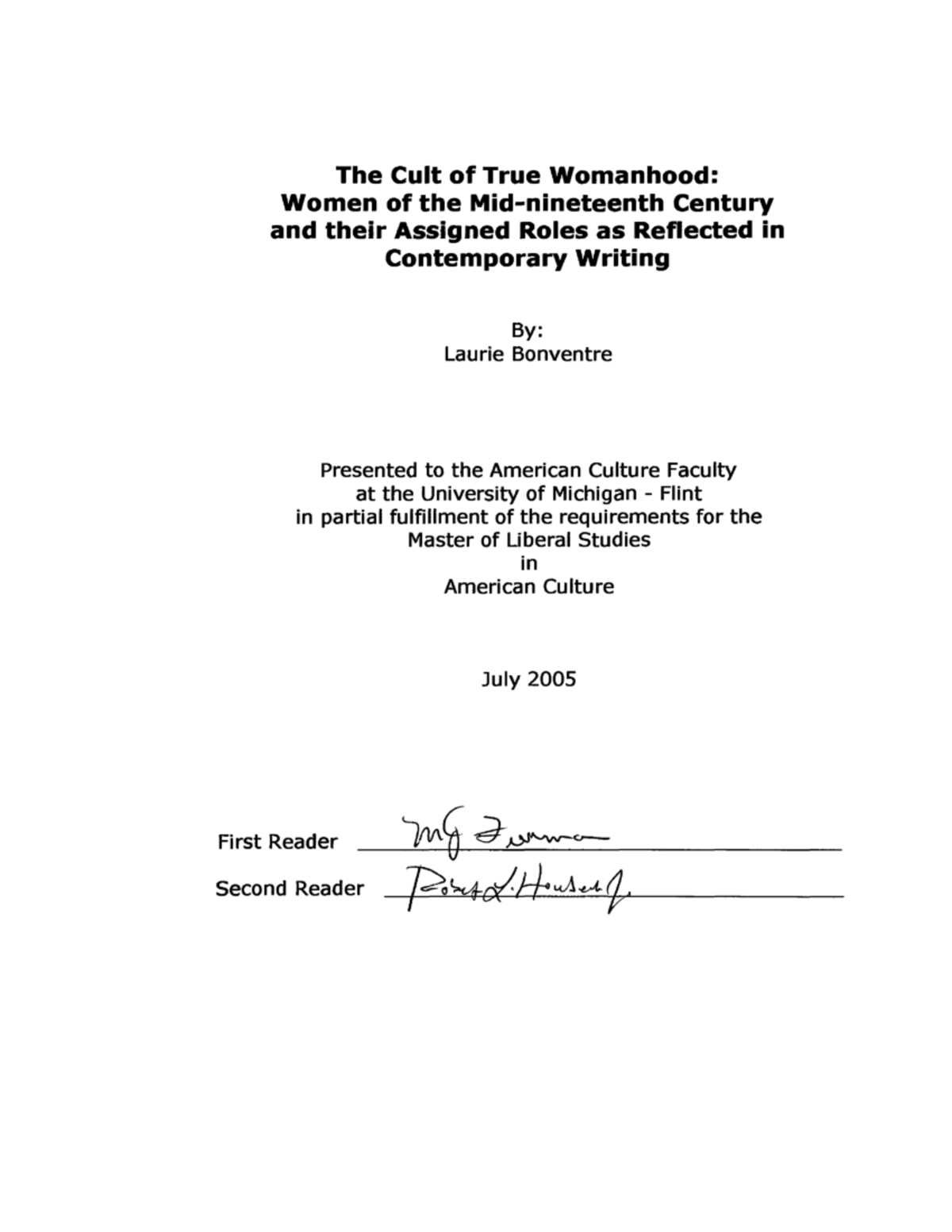 The Cult of True Womanhood: Women's Roles in 19th Century America (LMS ...