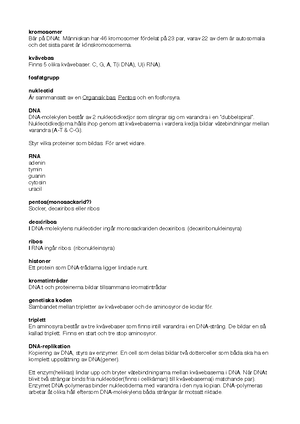 Cellens byggnad och funktion - Olika celler i kroppen har olika ...