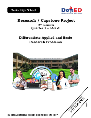 Research Capstone Title Defense Template - SCIENCE, TECHNOLOGY, ENGINEERING & MATHEMATICS GRADE ...