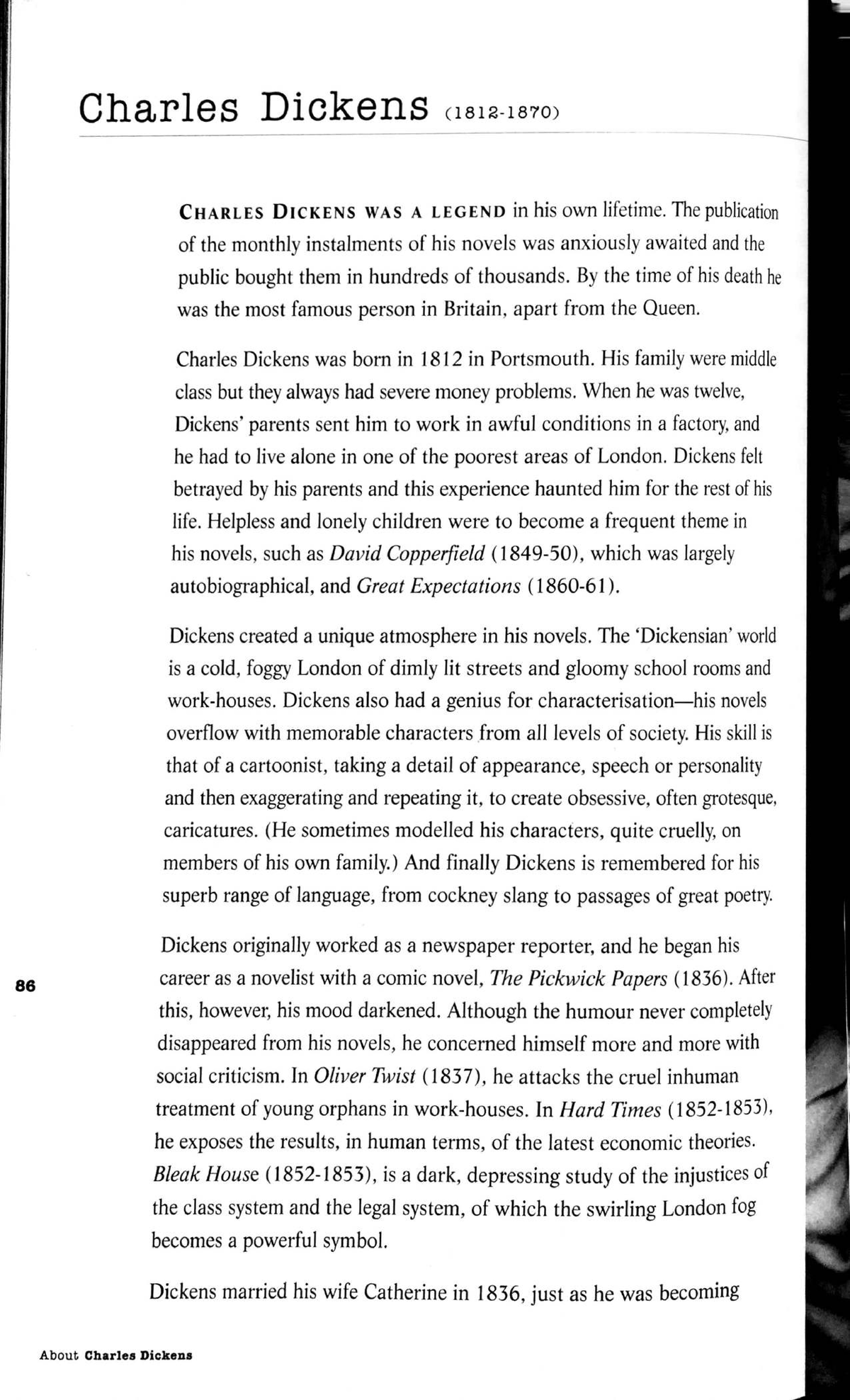 Charles Dickens: A Study of His Life and Works in Hard Times - Studocu