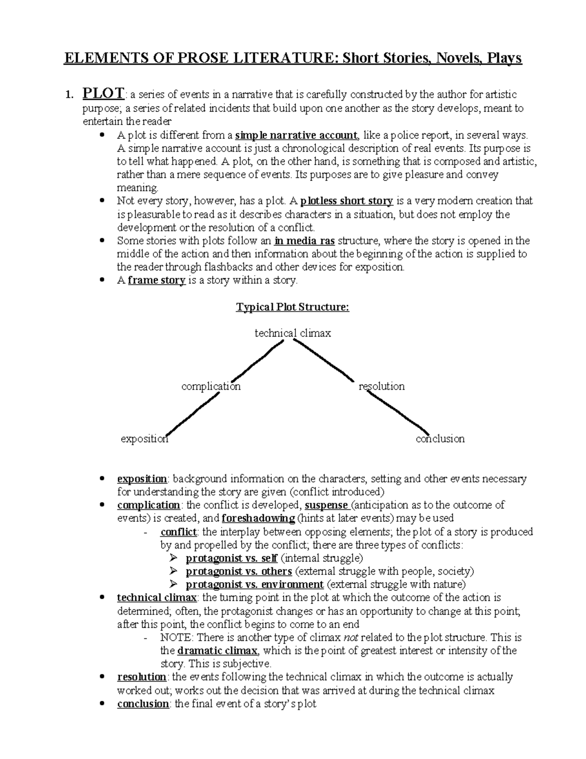 Elements+OF+ Prose+ Literature+09 - ELEMENTS OF PROSE LITERATURE: Short ...